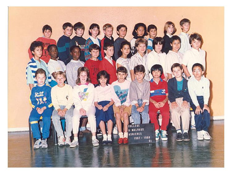 Photo de classe 6ème1 de 1988, Collège André Malraux - Copains d'avant