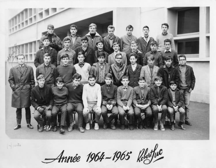 Photo de classe 1 TI 2 de 1964, Lycee Technique De Jacob Holzer ...