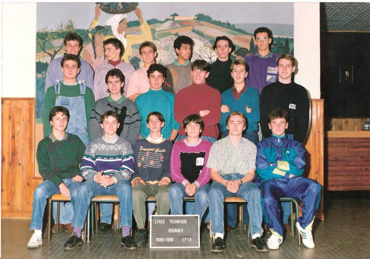 Photo de classe 1F1B de 1989, Lycée Pierre-emile Martin - Copains d'avant
