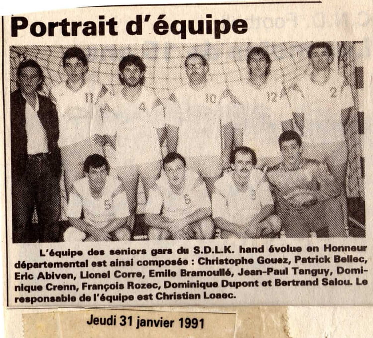Photo de classe SDLK de 1991, SDLK - Copains d'avant