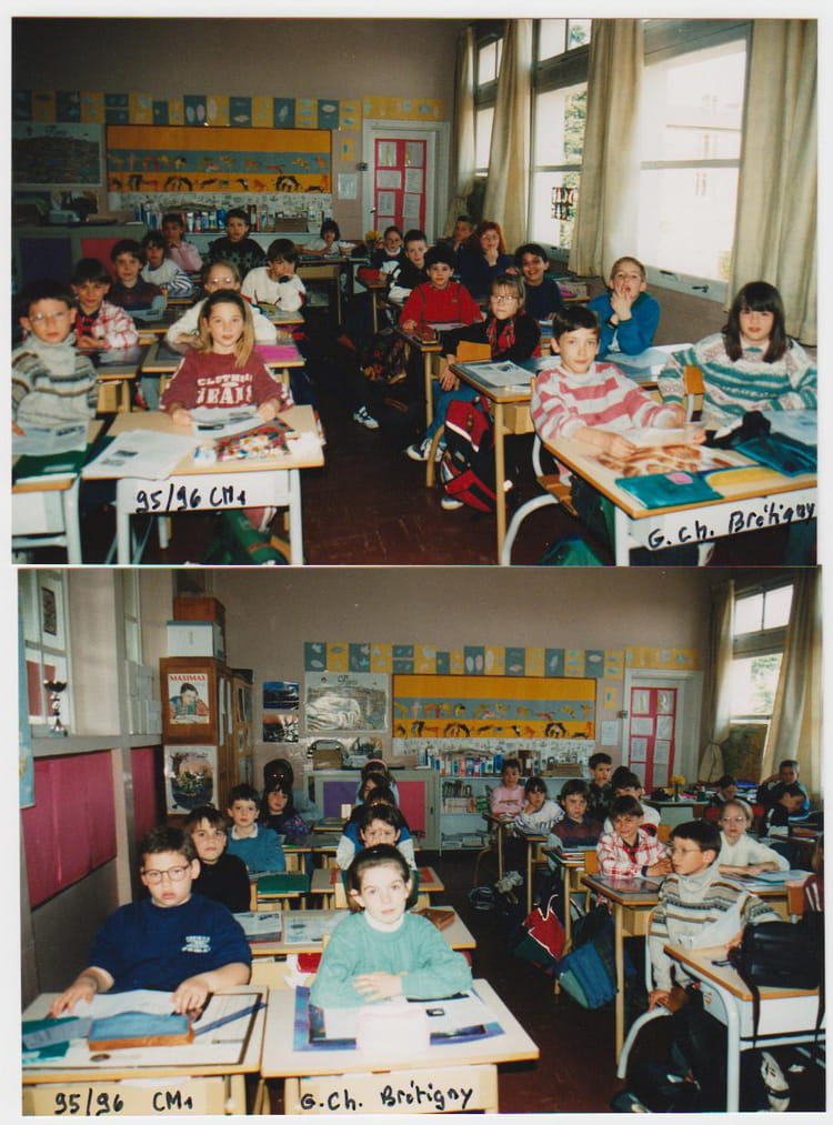 Photo de classe CM1 de 1996, ECOLE GABRIEL CHEVRIER - Copains d'avant