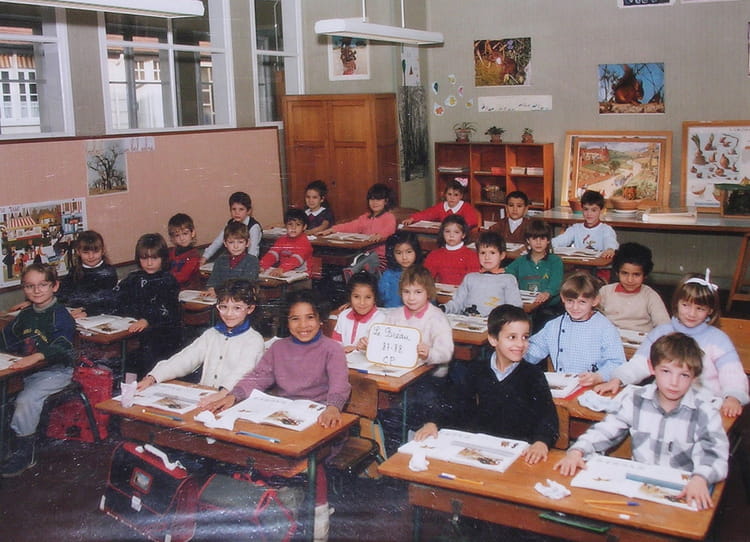 Photo de classe CP de 1987, LE BREAU - Copains d'avant
