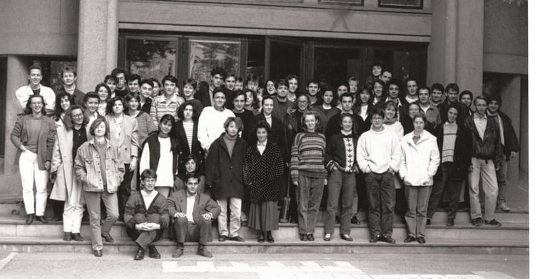 Photo de classe 1ère année ENSCM de 1992, Ecole Nationale Supérieure De ...