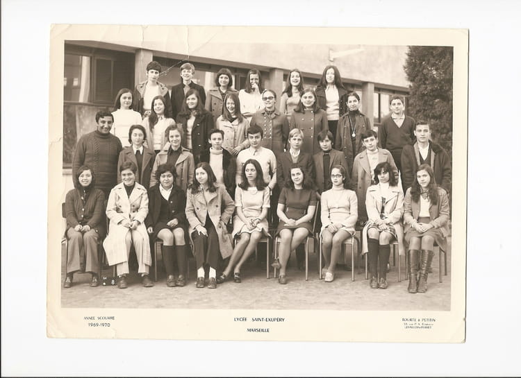 Photo de classe 3°M1F de 1970, Lycée Saint-exupéry - Copains d'avant