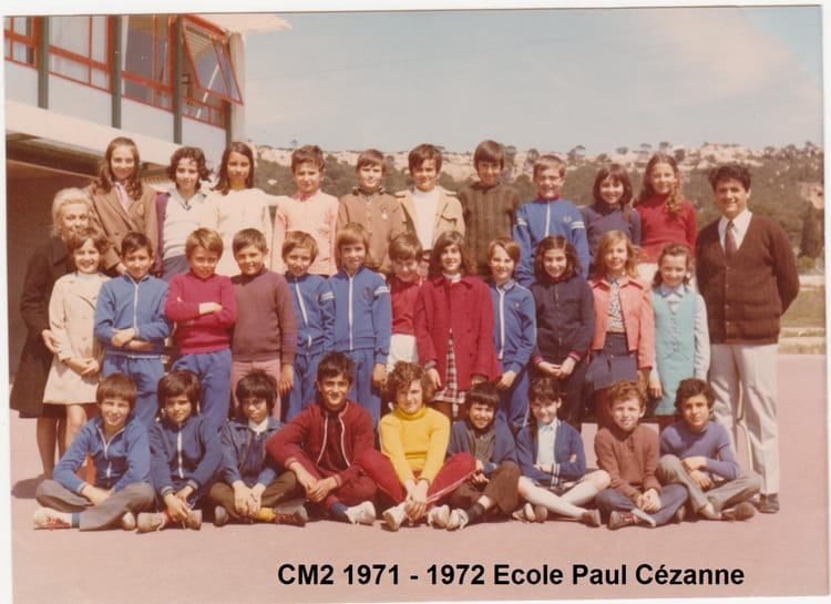 Photo de classe CM2 de 1971, ECOLE PAUL CEZANNE - Copains d'avant