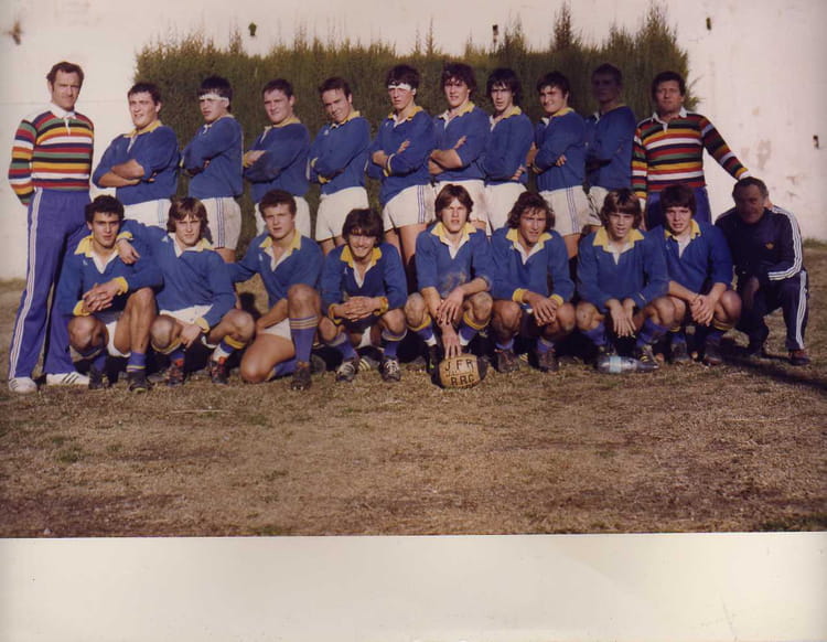 Photo de classe JUNIOR de 1977, RACING RUGBY CLUB DE NICE - Copains d'avant