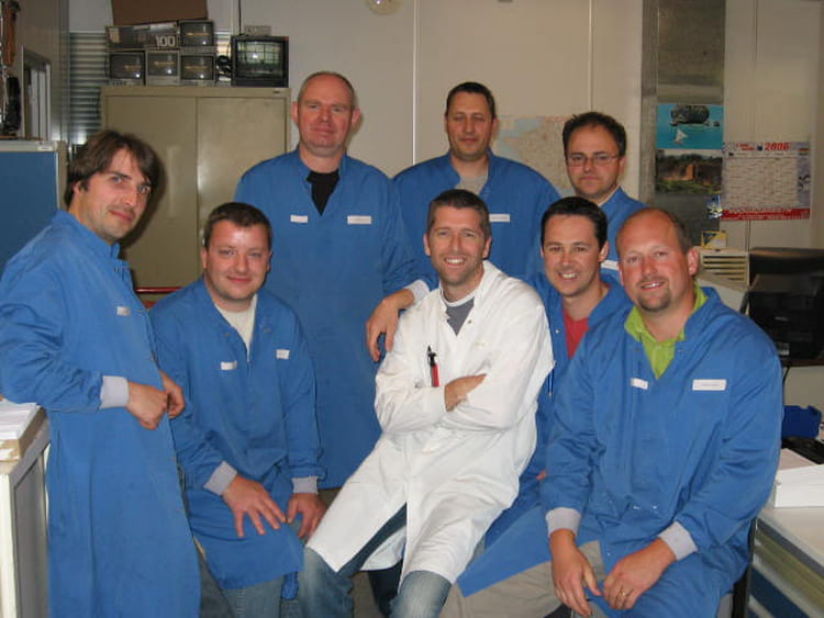 Photo de classe Team maintenance de 2007, OBERTHUR CARD SYSTEMS ...