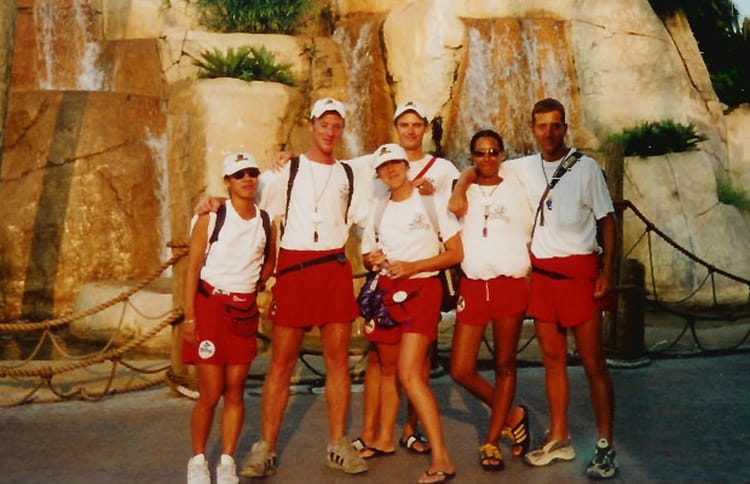 Photo de classe Waterworld de 2001, Six Flags - Copains d'avant