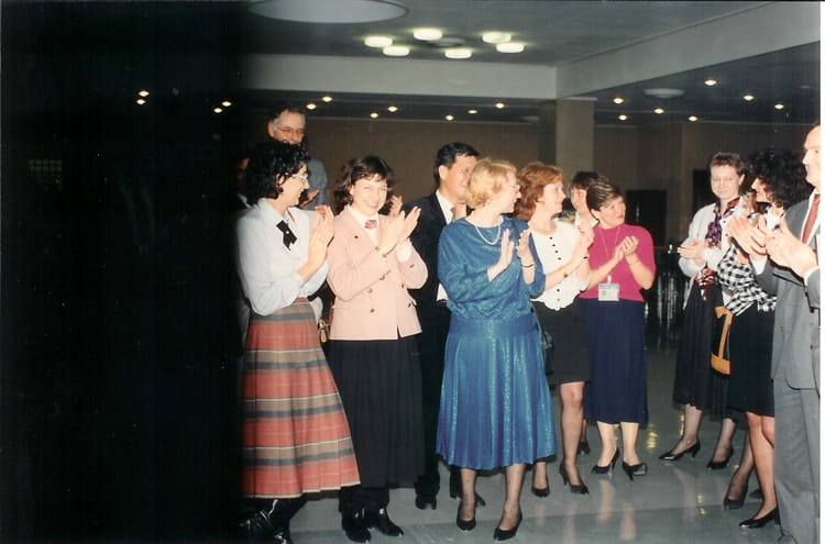 Photo de classe LA DEFENSE 19/12/1989 de 1989, ESSO SAF - Copains d'avant