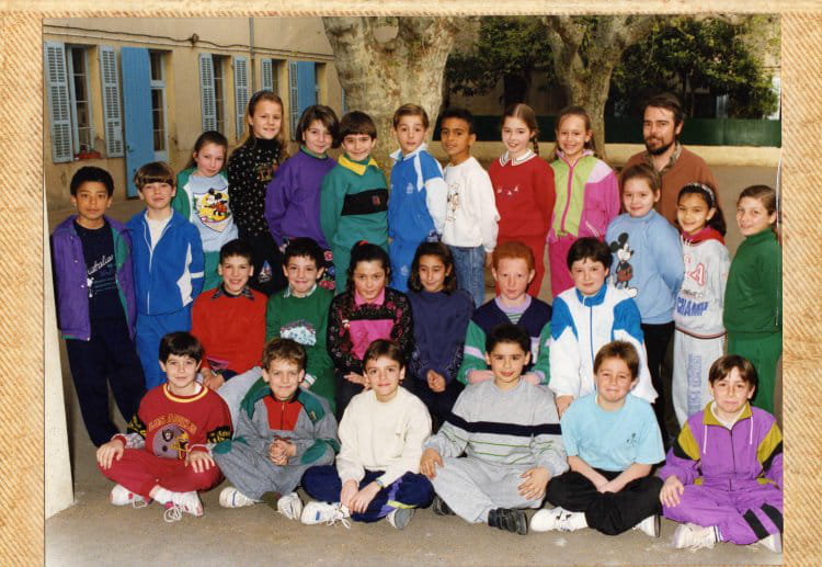 Photo de classe CM1 1991-92 de 1992, école Baude - Copains d'avant