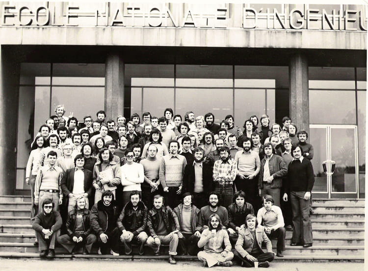 Photo de classe Promo ENIM 1973-1977 de 1977, Ecole Nationale D ...
