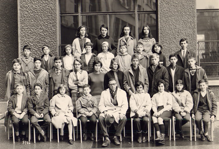 Photo de classe Quatrième de 1965, Lycée Marcelin Berthelot - Copains d ...