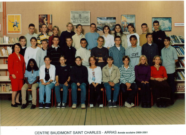 Photo de classe Premiére S2 de 2000, Lycée Baudimont - Copains d'avant