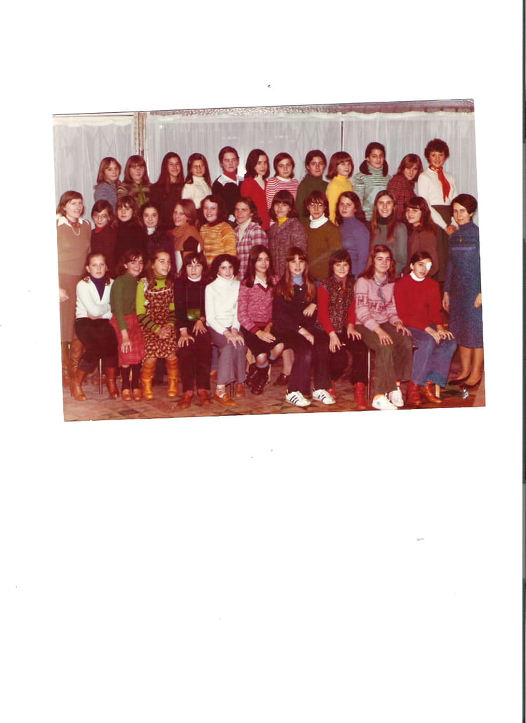 Photo de classe 5eme B 1977 de 1977, Sacre-coeur - Copains d'avant