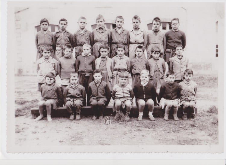 Photo de classe Saint mathieu de 1961, Saint Mathieu 87440 Ecole Champ ...