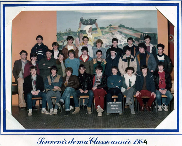 Photo de classe Tf1 de 1984, Lycée Pierre-emile Martin - Copains d'avant