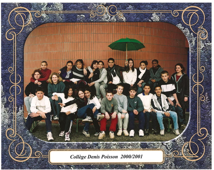 Photo de classe 4ème6 de 2001, Collège Denis Poisson - Copains d'avant