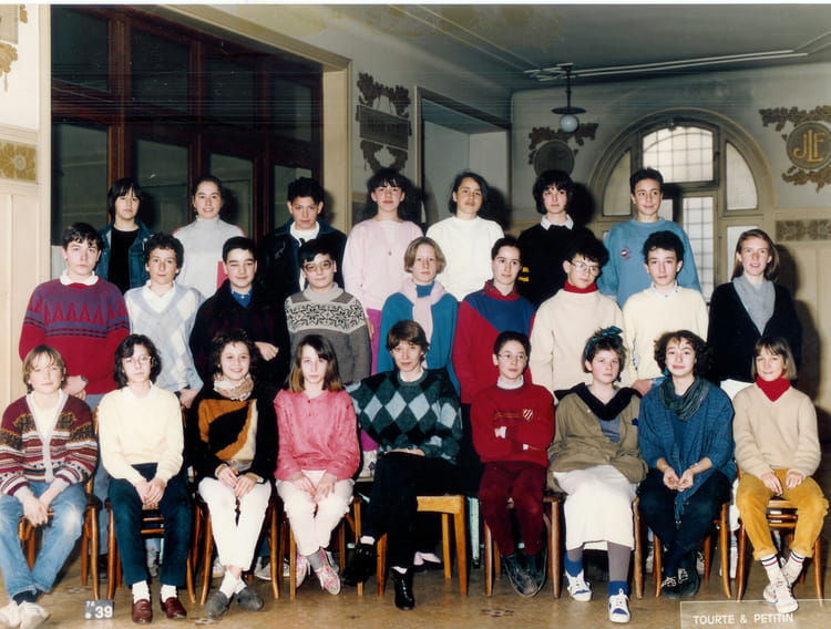 Photo de classe Jules Ferry 1984-1985 : 42 de 1984, Lycée Jules Ferry ...