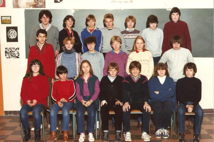 Photo de classe 3ème de 1983, Collège Lamartine - Copains d'avant