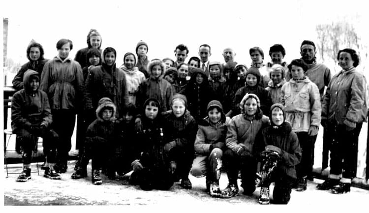 Photo de classe Louis aubin de 1956, LOUIS AUBIN - Copains d'avant