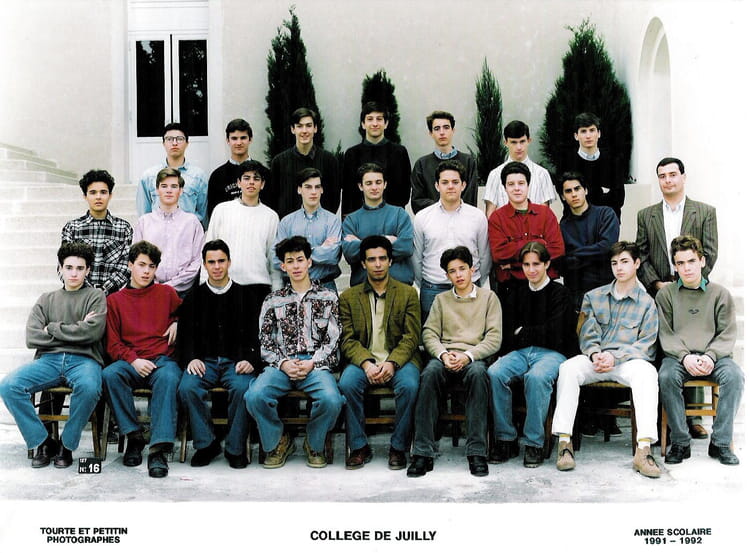 Photo de classe 2nd2 de 1991, Collège De Juilly - Copains d'avant