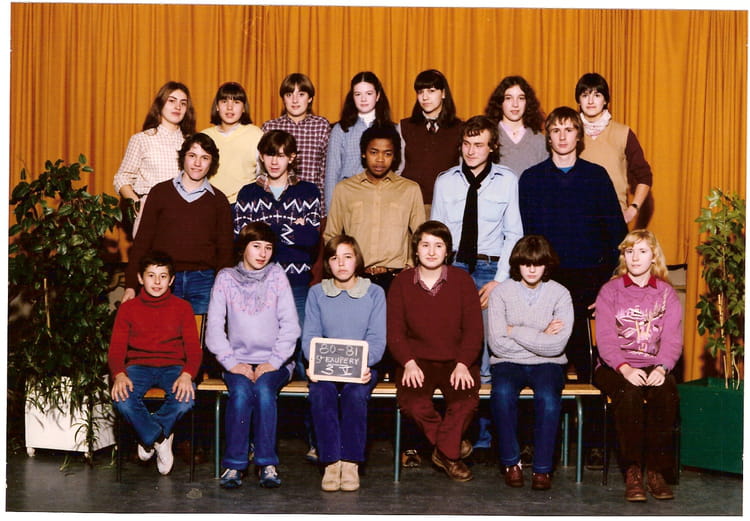 Photo de classe 3è5 de 1980, Collège Antoine De Saint-exupéry - Copains ...