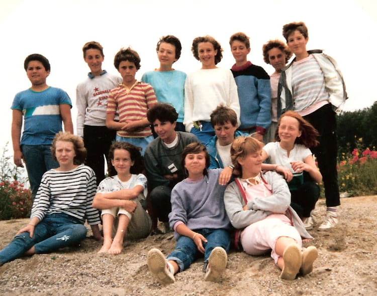 Photo de classe 4ème 5 de 1986, Collège Le Ried - Copains d'avant