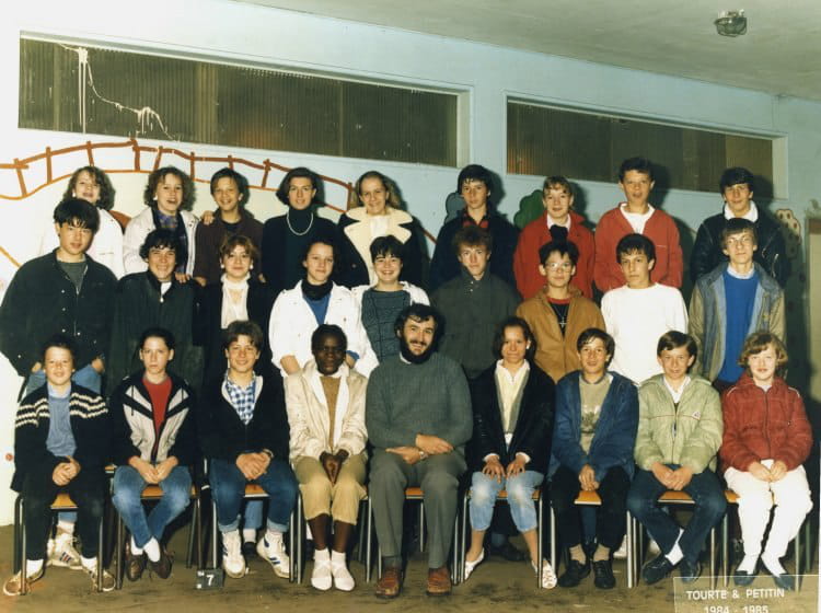 Photo de classe 4A de 1985, Collège Saint-michel - Copains d'avant