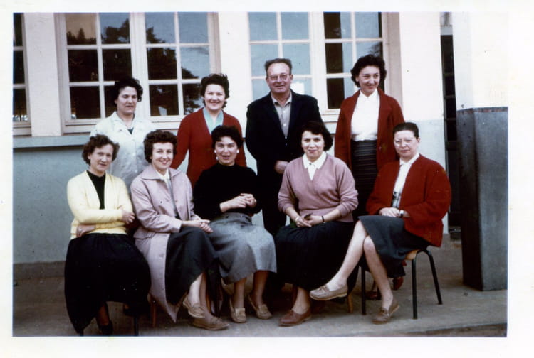 Photo de classe Professeurs de 1956, Ecole De L'aviation - Copains d'avant