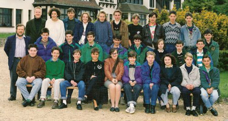 Photo de classe 3 ème rouge de 1988, Collège Saint-adjutor - Copains d ...