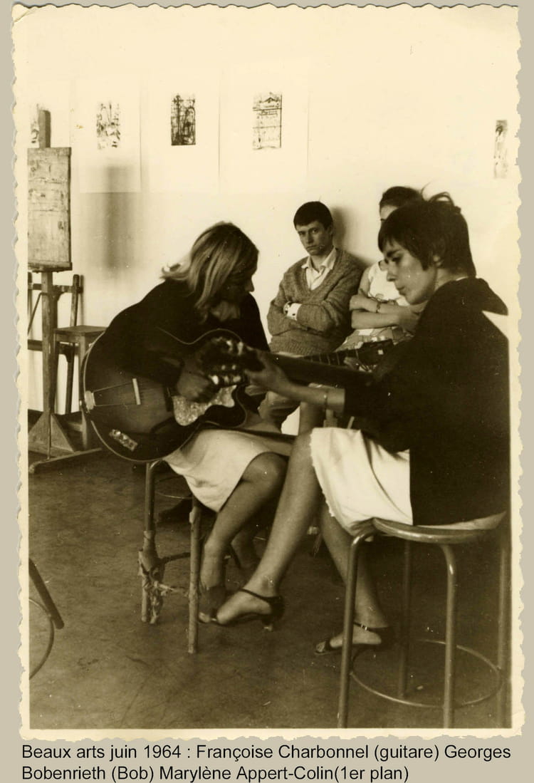 Photo de classe Beaux arts de 1964, ECOLE DES BEAUX ARTS - Copains d'avant