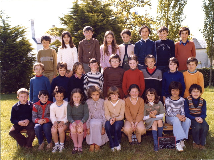 Photo de classe 1978-1979 CM2 M. BOUCHER de 1978, ECOLE QUARTIER DE ...