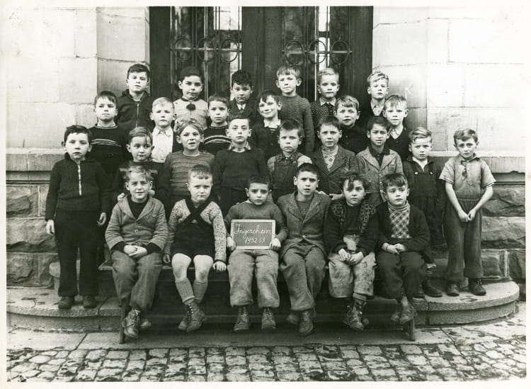 Photo de classe INGERSHEIM de 1953, ECOLE DU CENTRE - Copains d'avant