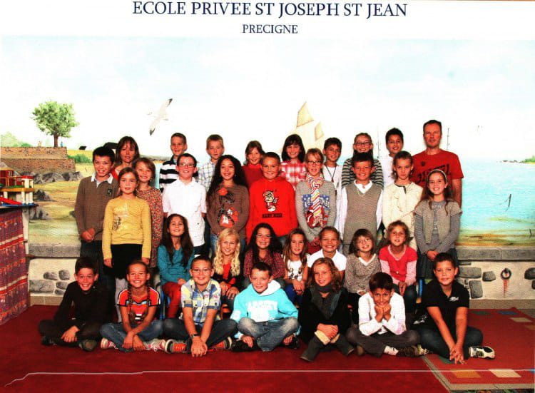 Photo de classe CM2 de 2013, Ecole Saint Joseph Saint Jean (Precigne ...