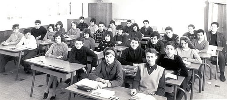 Photo de classe 3èmeB 1963-64 de 1964, FERDINAND BUISSON - Copains d'avant