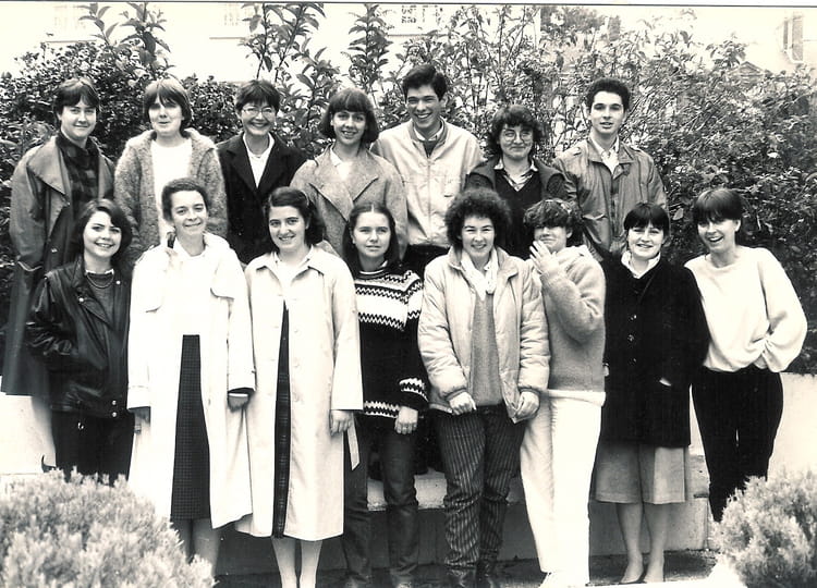 Photo de classe Licence Math de 1985, Université Catholique De L'ouest ...