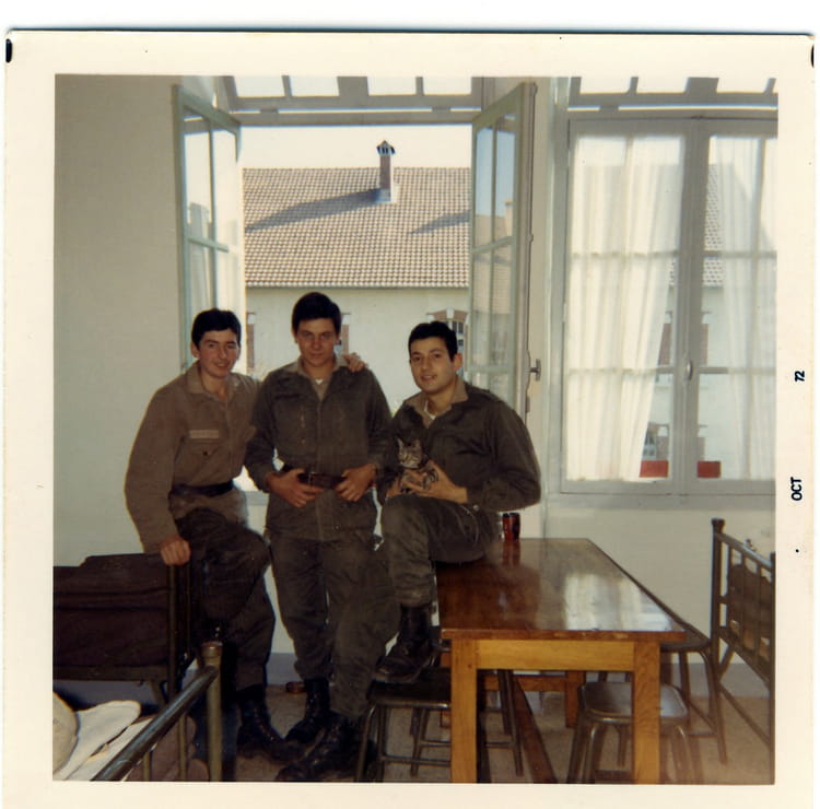 Photo de classe 34éme CC VALDAHON de 1972, 34eme Gc (Groupement De Camp ...