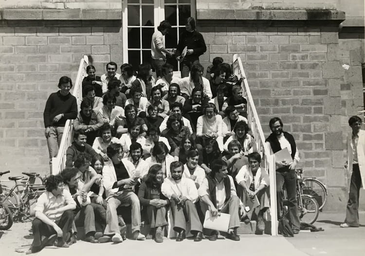 Photo de classe ENSA Rennes 1973-1976 de 1974, Ecole Nationale ...