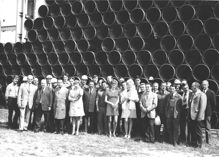Photo de classe L'équipe de direction de 1973, Vallourec - Copains d'avant