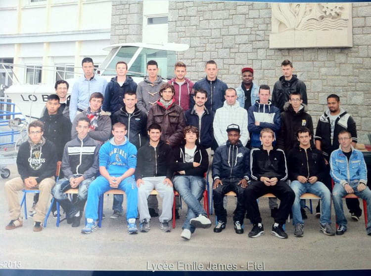 Photo de classe TBac Nautique/Carrosserie 2014/2015 de 2014, Lycée ...