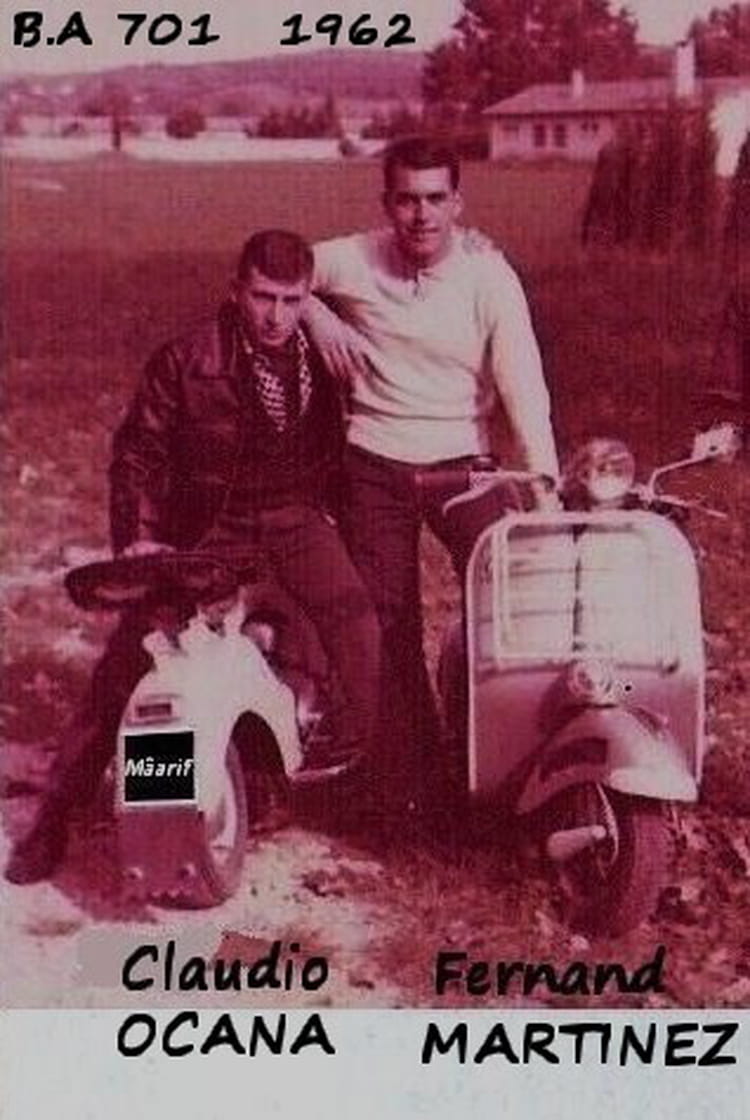 Photo de classe B.A 701 Salon de Provence de 1962, Ba 701 - Copains d'avant