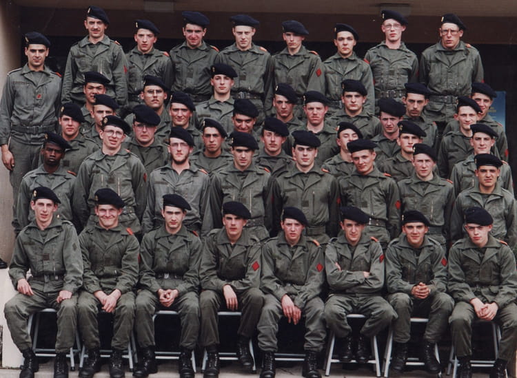 Photo de classe Compagnie BCS Avril 1990 de 1990, 32ème Régiment D ...