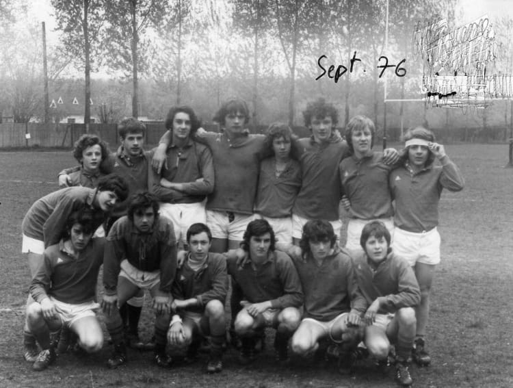 Photo de classe Cadets du SOR 76/77 de 1976, STADE OLYMPIQUE ROSNEEN ...