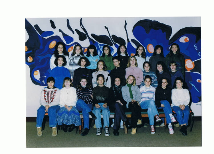 Photo de classe 3ème 2 de 1991, Collège Paul Riquet - Copains d'avant