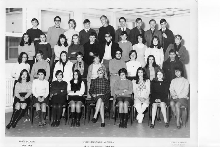 Photo de classe 2B de 1970, Lycée Technique Des Gobelins - Copains d'avant