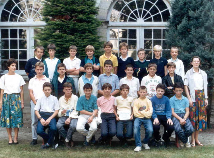 Photo de classe 5ème1 - 1987/1988 de 1987, Collège Saint-françois ...