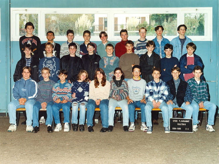 Photo de classe 2nd 4 de 1994, Lycée Pierre Caraminot - Copains d'avant