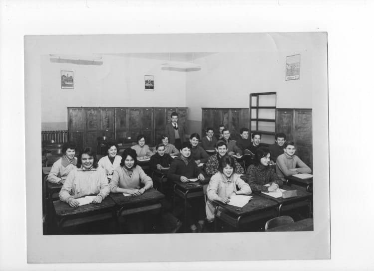 Photo de classe Section commerciale de 1962, LYCEE JULES MELINE ...