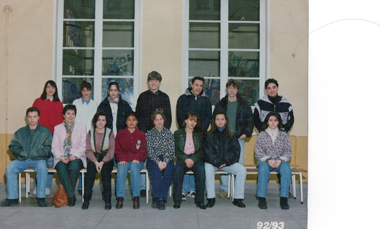Photo de classe 4 eme pro de 1992, Collège Mixte Saint-andré - Copains ...