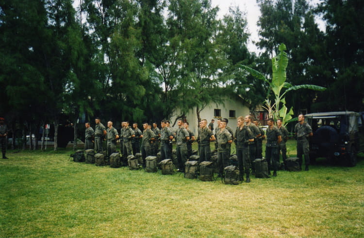 Photo de classe Lors d'un stage commando a st gilles(ILE DE LA REUNION ...